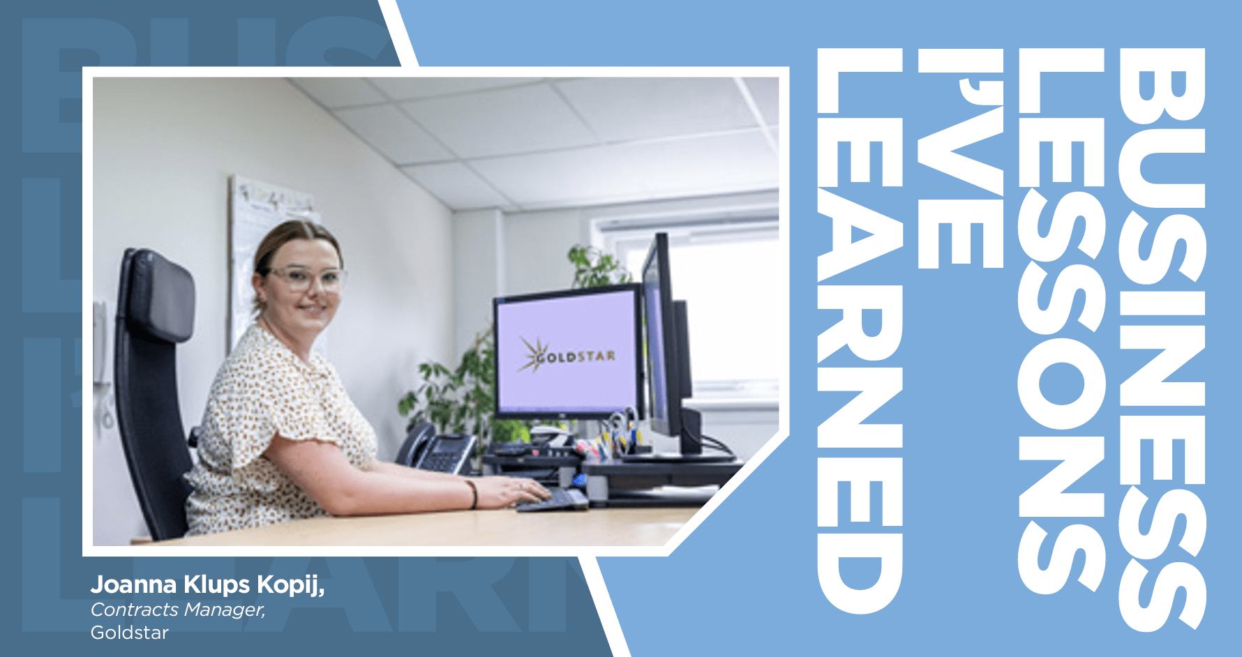 Joanna Klups Kopij shares the business lessons she's learned with AGCC ...